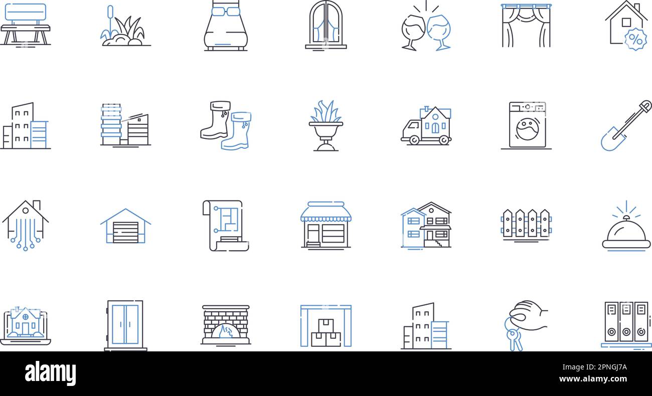 Rejuvenating line icons collection. Refreshing, Revitalizing, Renewing ...