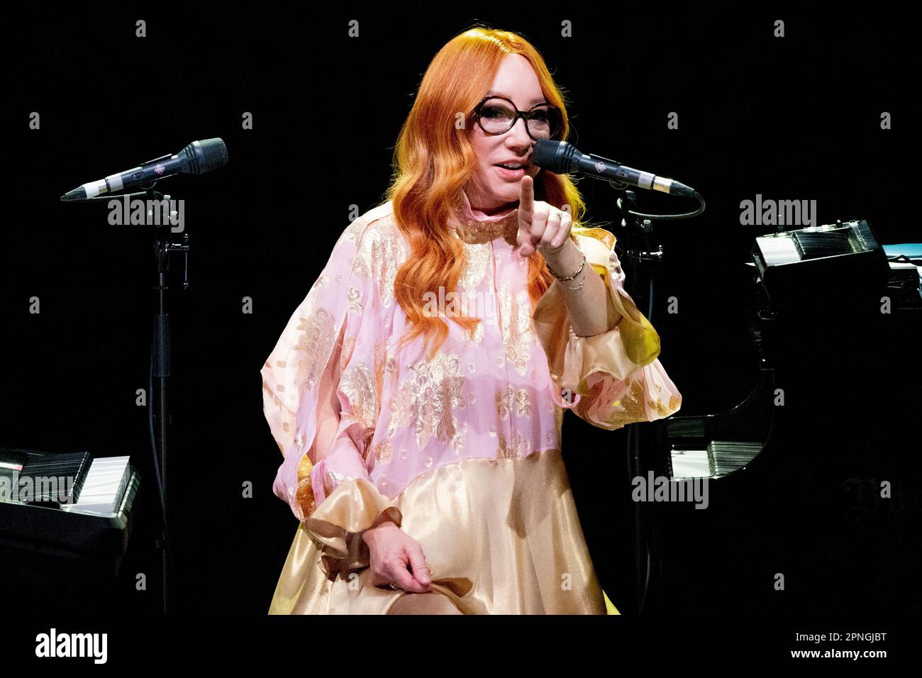 Milan, Italy. 13th Apr, 2023. Tori Amos live concert at Teatro degli ...