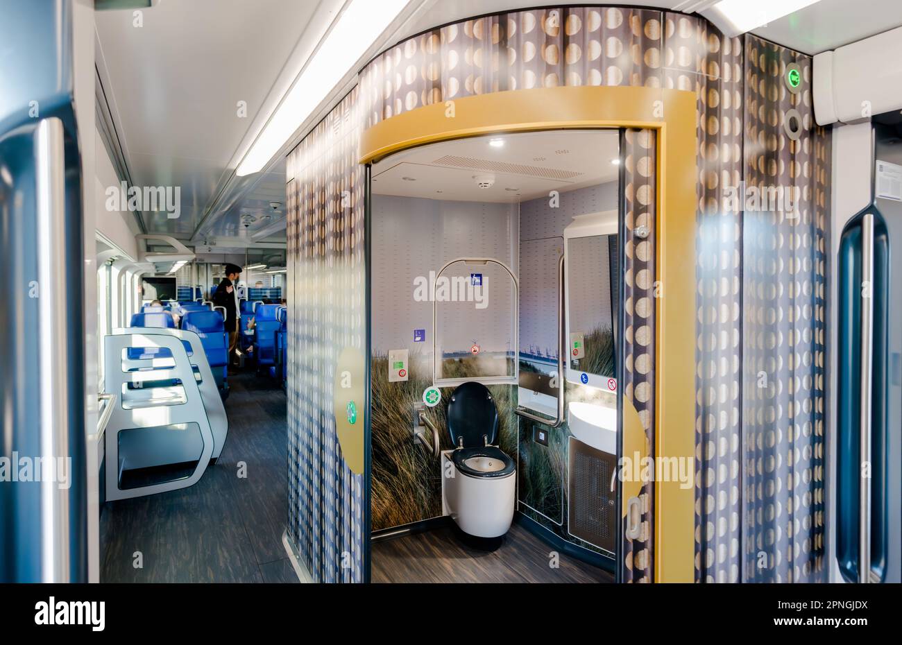 ROTTERDAM - The interior of the Intercity New Generation (ICNG) at ...
