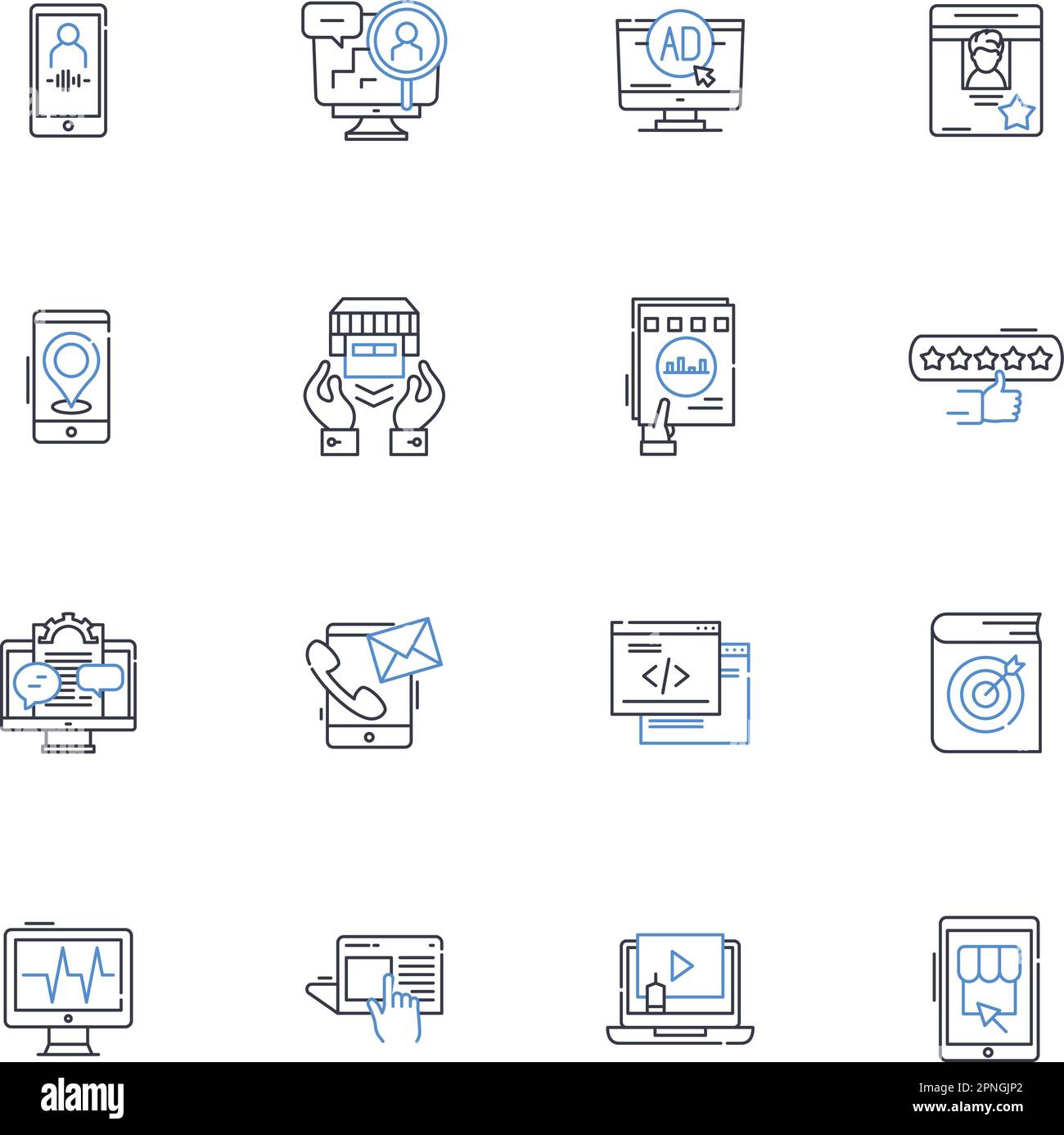 Digital sales platform Stock Vector Images - Alamy