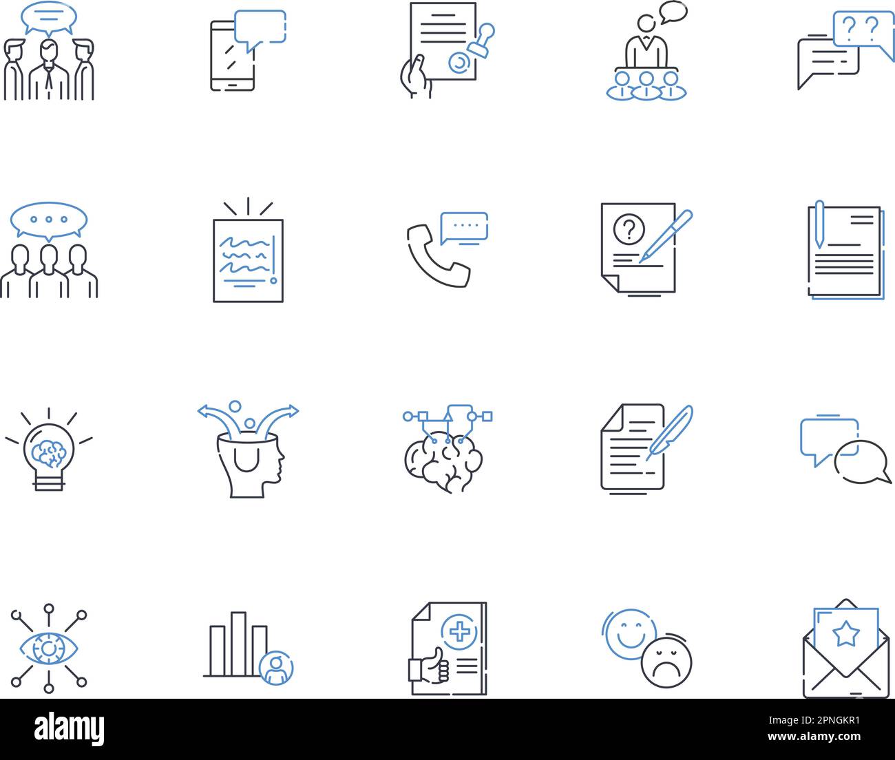 Exclusive ownership line icons collection. Proprietorship, Monopoly ...