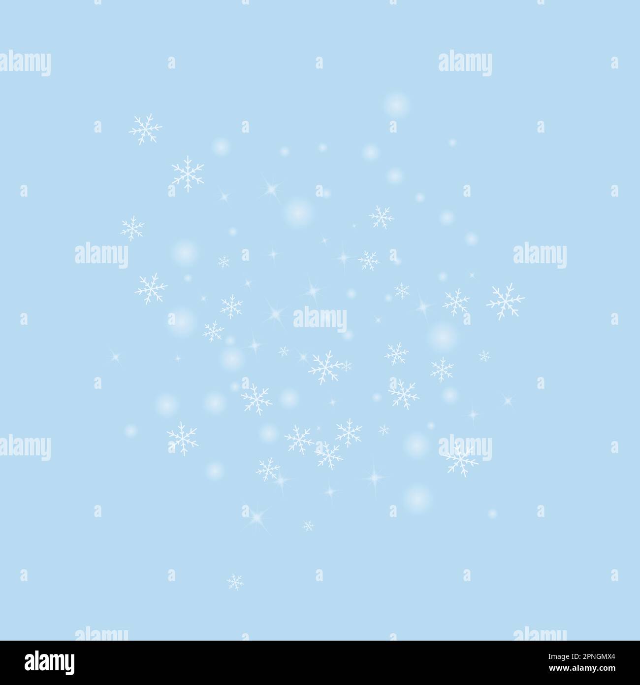 Snowfall overlay christmas background. Subtle flying snow flakes and ...
