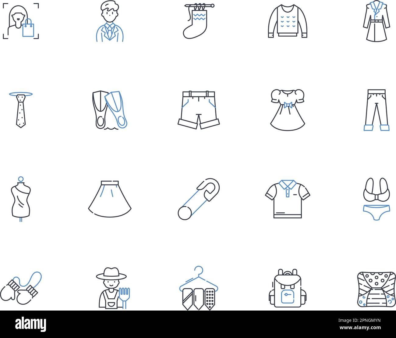 Edgy attire Stock Vector Images - Alamy