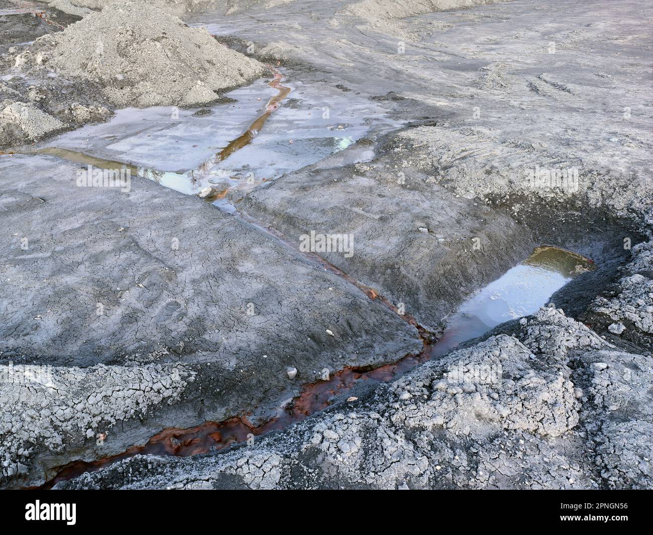 Clay mining in a clay pit, near Schlatt Switzerland Stock Photo - Alamy