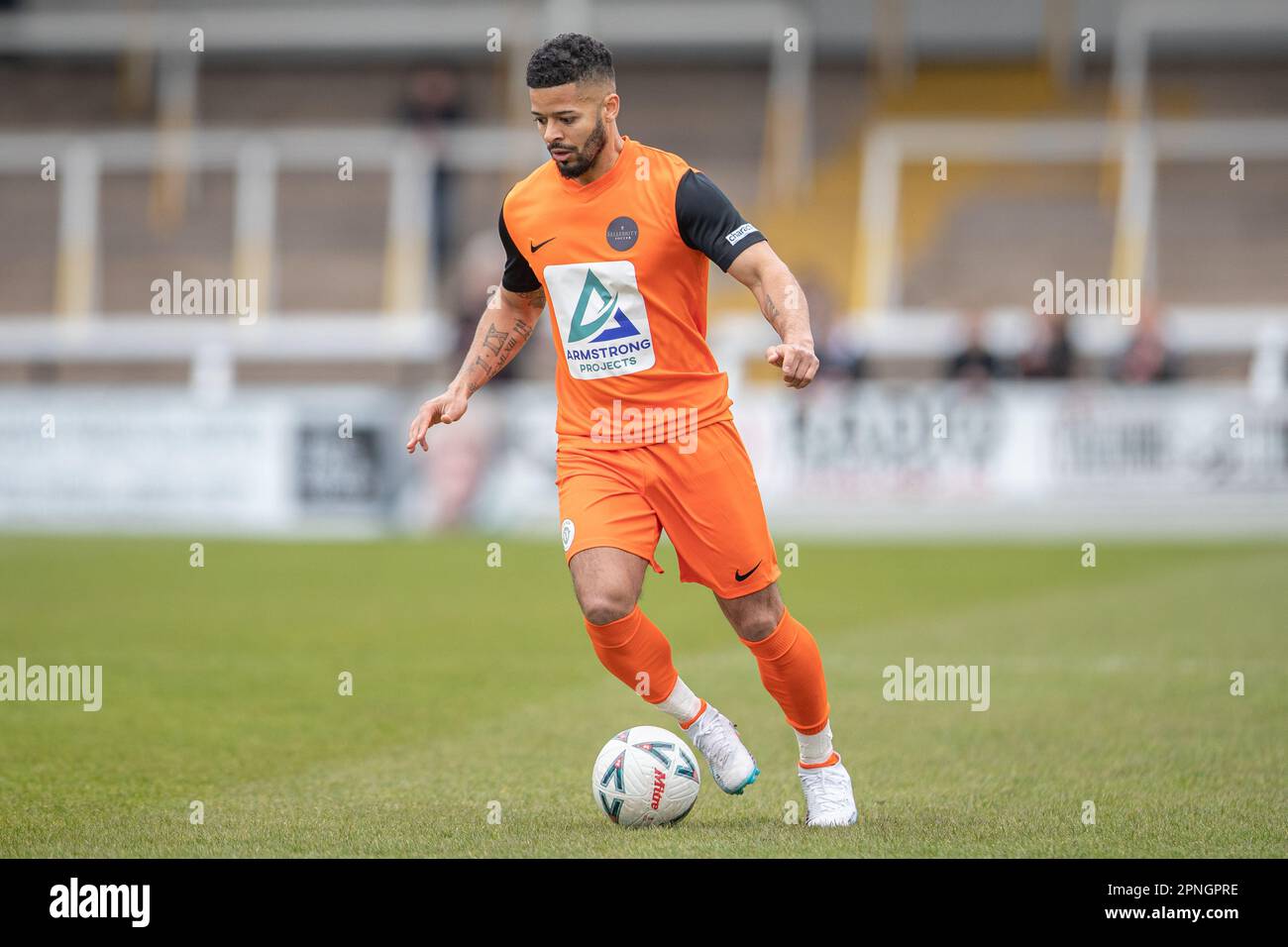Jeremy Lynch during a Celebrity Football Match at Edgar Street Football ...