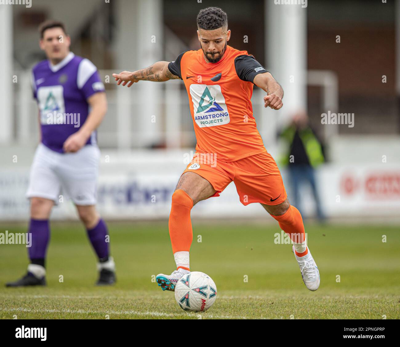 Jeremy Lynch during a Celebrity Football Match at Edgar Street Football ...