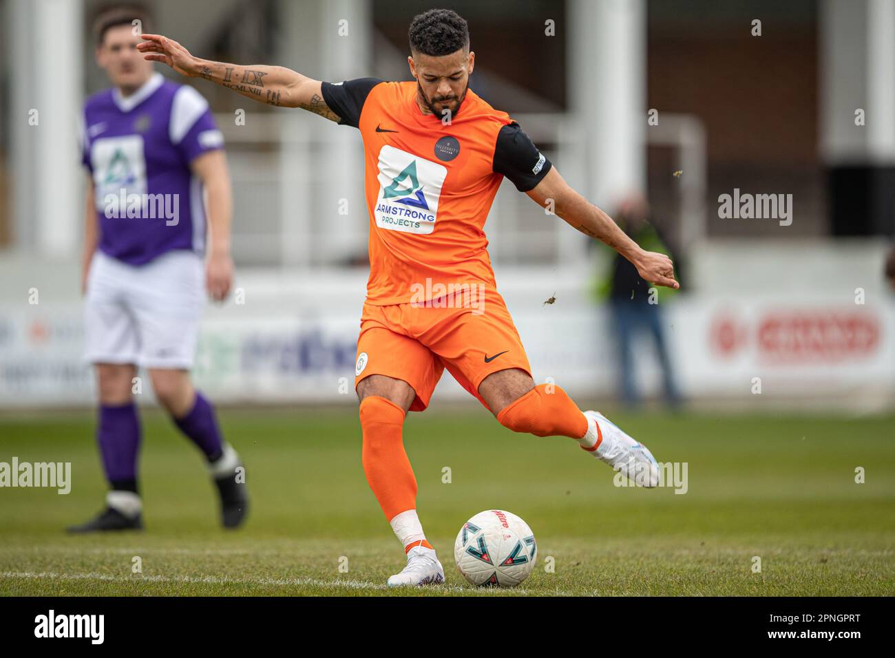 Jeremy Lynch during a Celebrity Football Match at Edgar Street Football ...