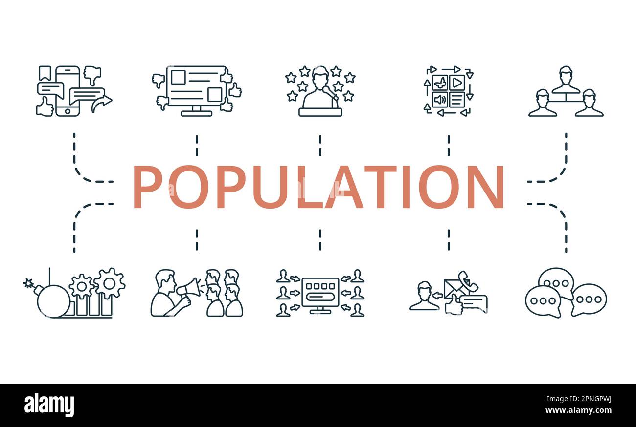 World population graph hi-res stock photography and images - Alamy