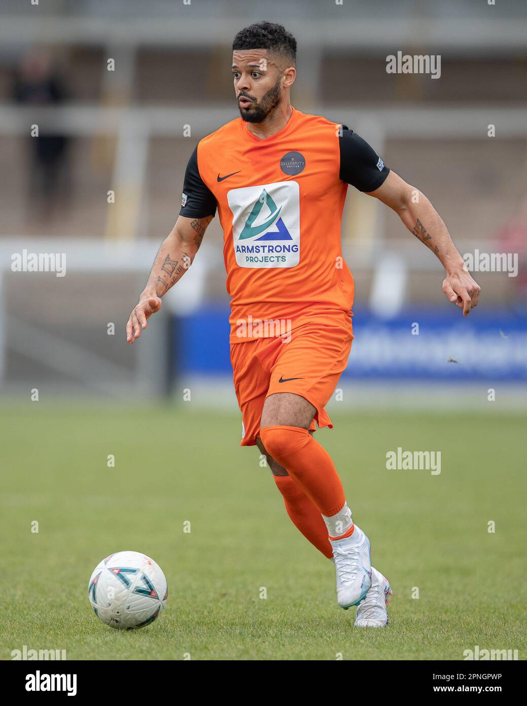 Jeremy Lynch during a Celebrity Football Match at Edgar Street Football ...