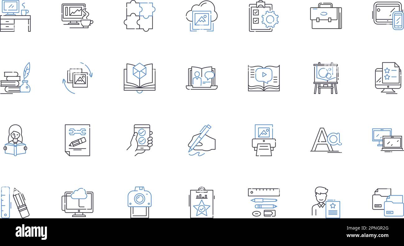 Stockpile line icons collection. nvestment, Portfolio, Shares, Equity ... Stockpile line icons collection. nvestment, Portfolio, Shares, Equity ...