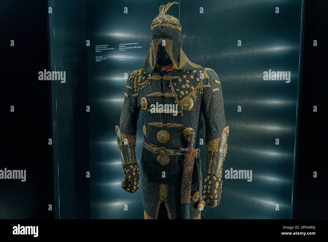 Antique Ottoman Sword from weapons collection in Istanbul Topkapi ...