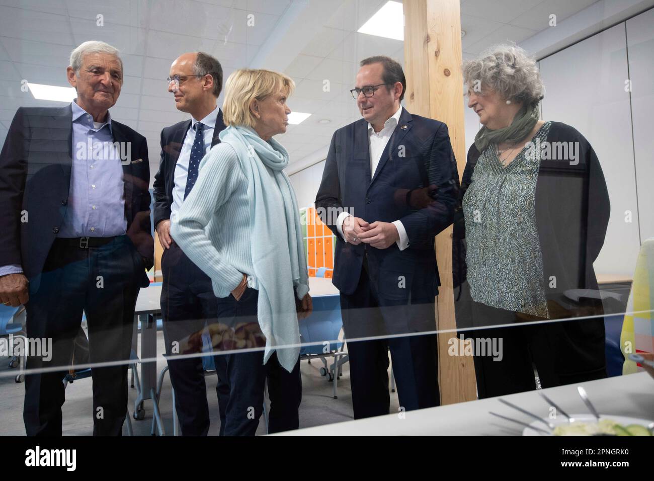 from left: Dieter HERMANN (husband of Uschi Glas), Dr. Urban MAUER ...