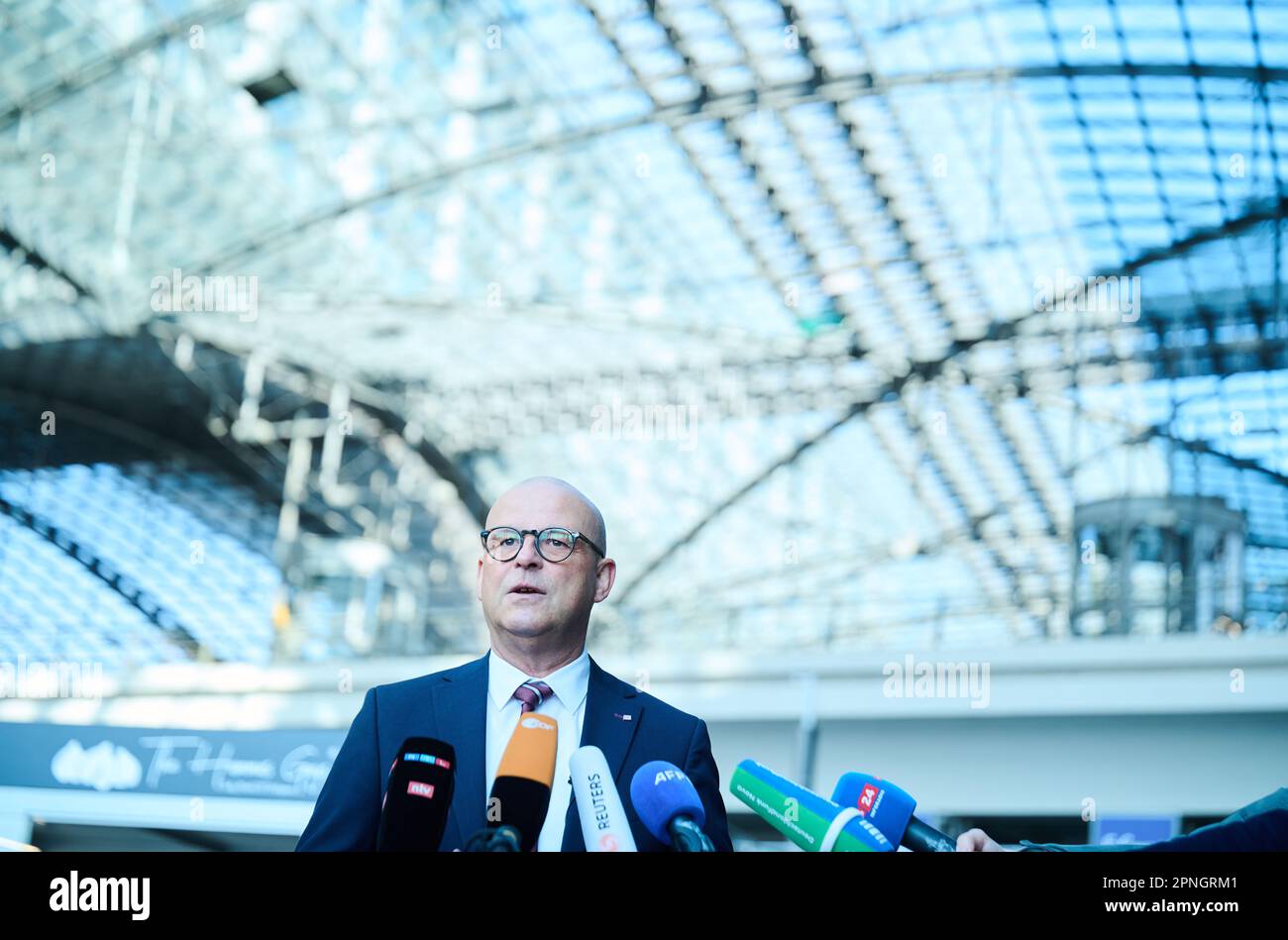 Berlin, Germany. 19th Apr, 2023. Martin Seiler, Chief Human Resources ...