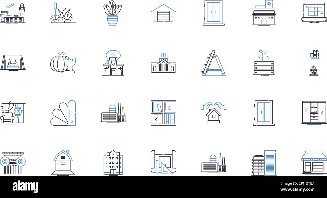 Creative Pursuit Line Icons Collection Imagination Inspiration Ingenuity Innovation