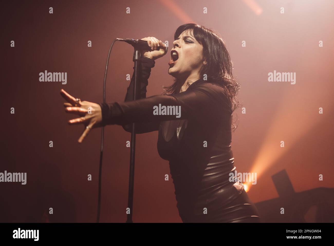 Copenhagen, Denmark. 09th, April 2023. The French metal act Igorrr ...