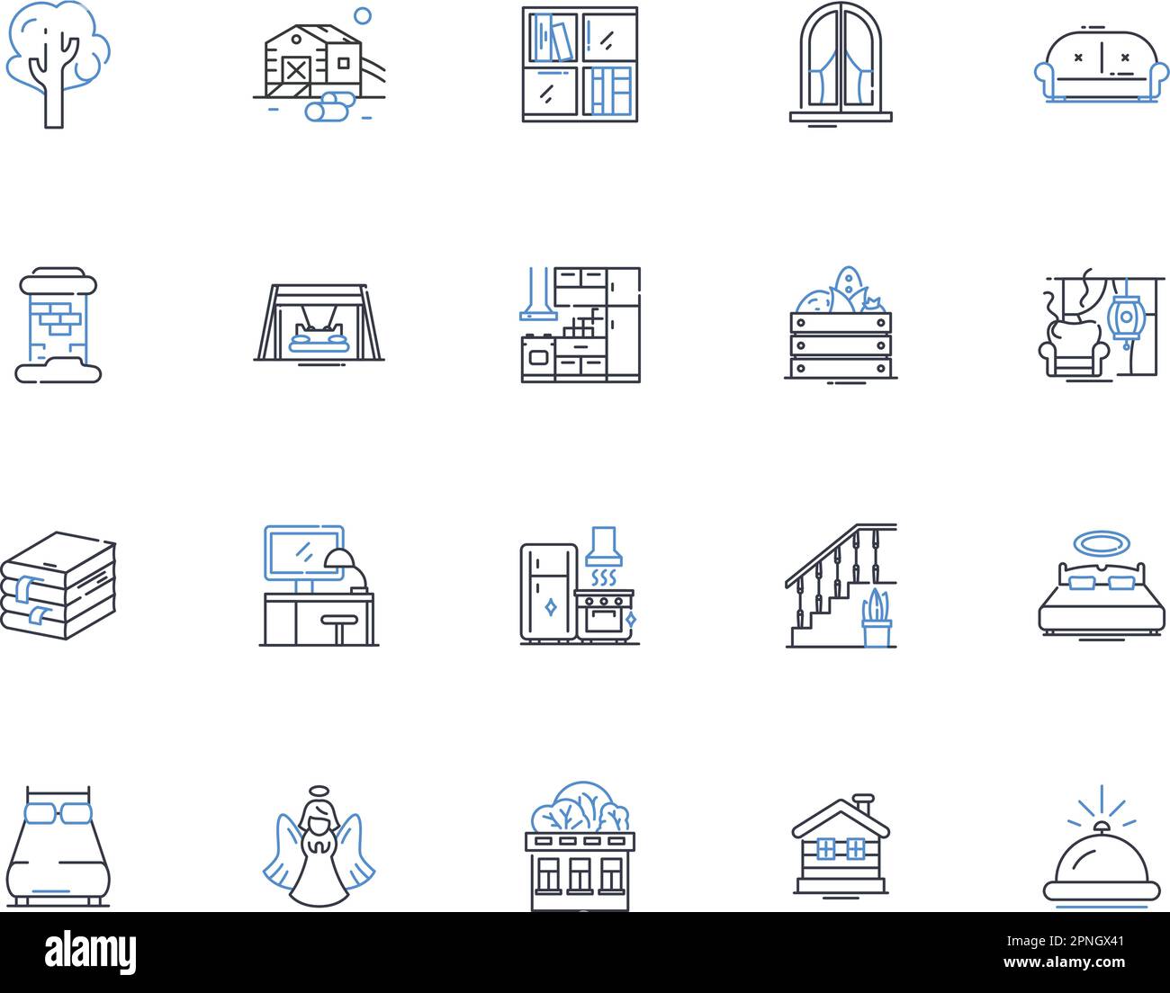 Nurturing space line icons collection. Sanctuary, Empathy, Support ... Nurturing space line icons collection. Sanctuary, Empathy, Support ...