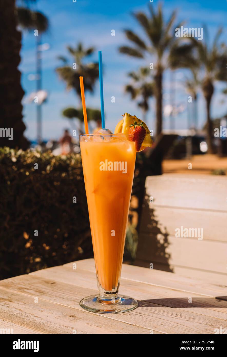 A Tequila Sunrise is a colorful and fruity cocktail that is typically ...