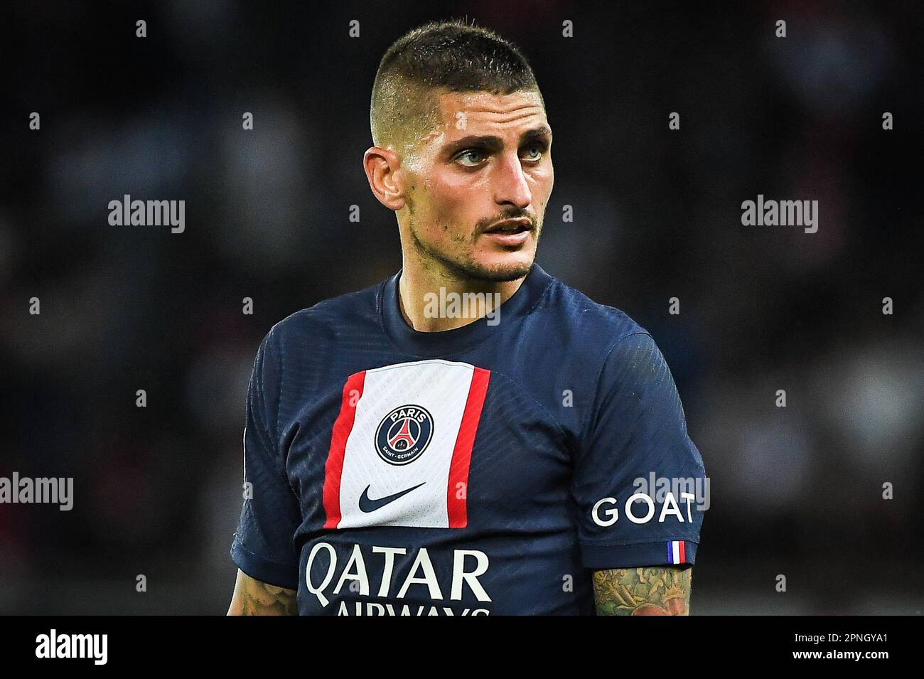 Marco VERRATTI of PSG during the French championship Ligue 1 football ...