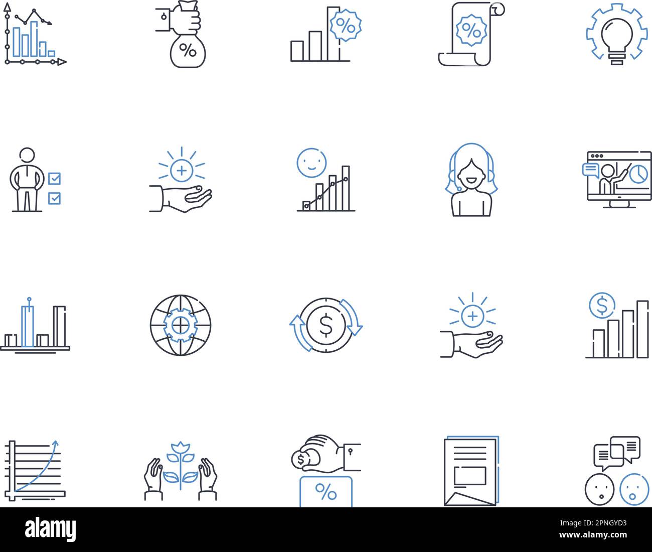 Examination Line Icons Collection Test Quiz Assessment Evaluation Paper Scantron Grading