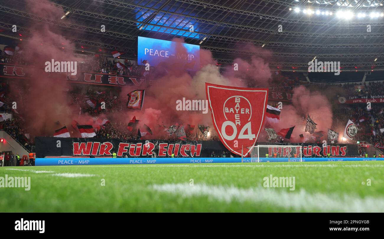 Bayer 04 leverkusen choreo hi-res stock photography and images - Alamy