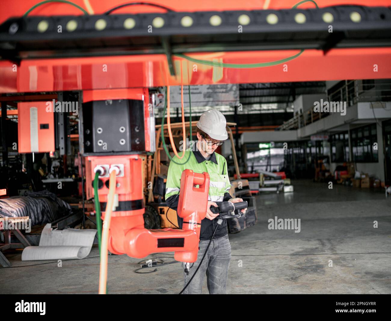 Experienced robotic technicians automate, set up, and access to a ...