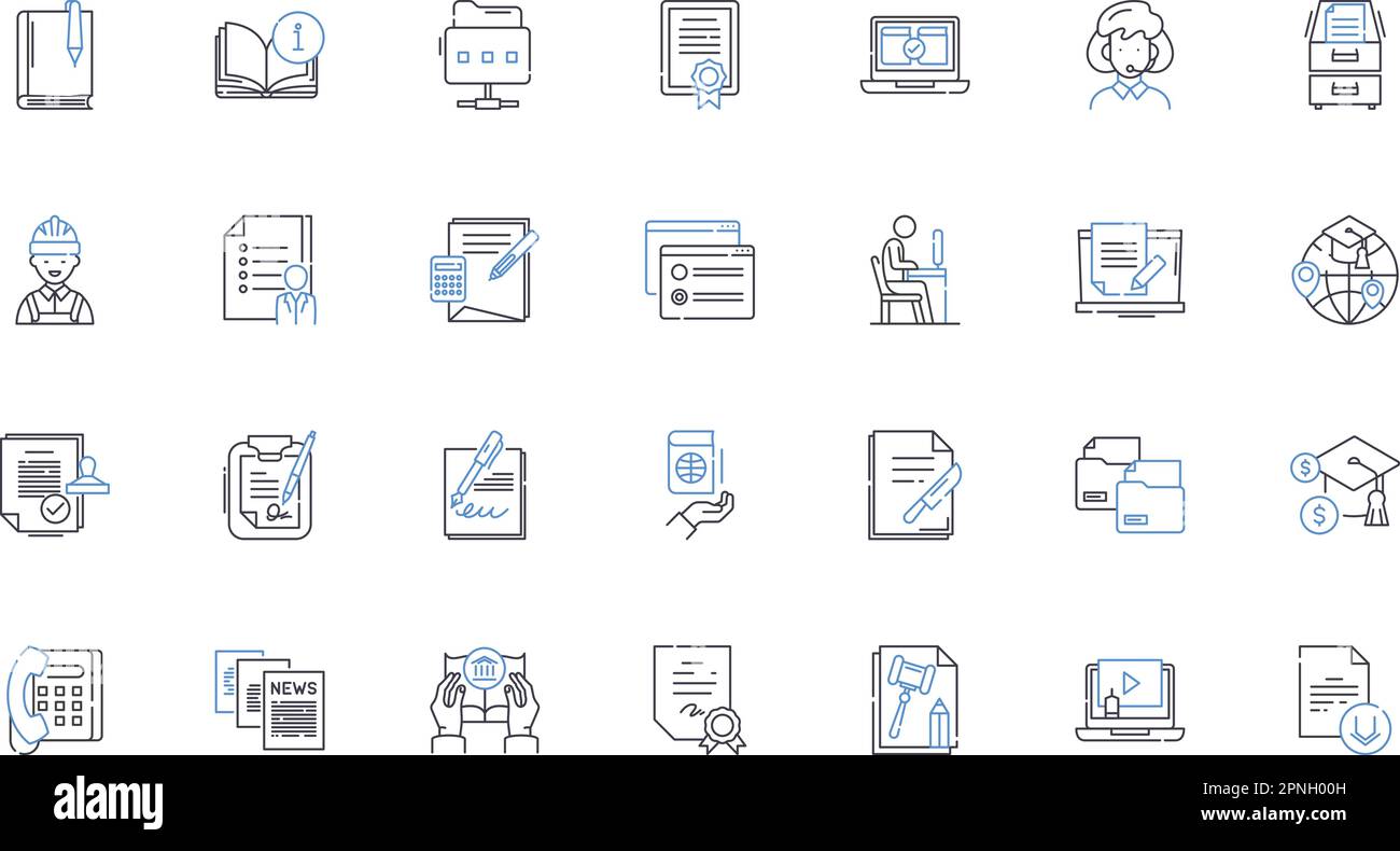 Human strategy line icons collection. Planning, Tactics, Agility ...