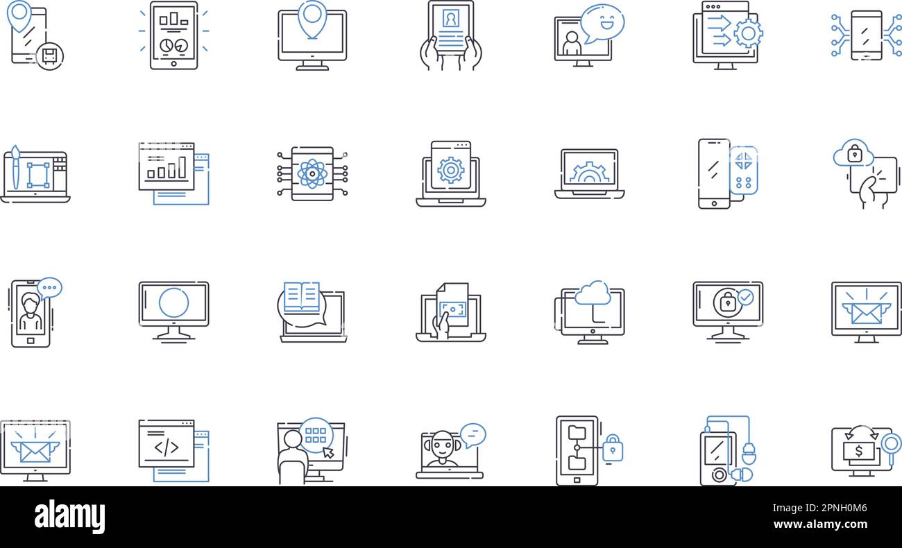 Gizmos line icons collection. Technology, Gadgets, Innovation ... Gizmos line icons collection. Technology, Gadgets, Innovation ...