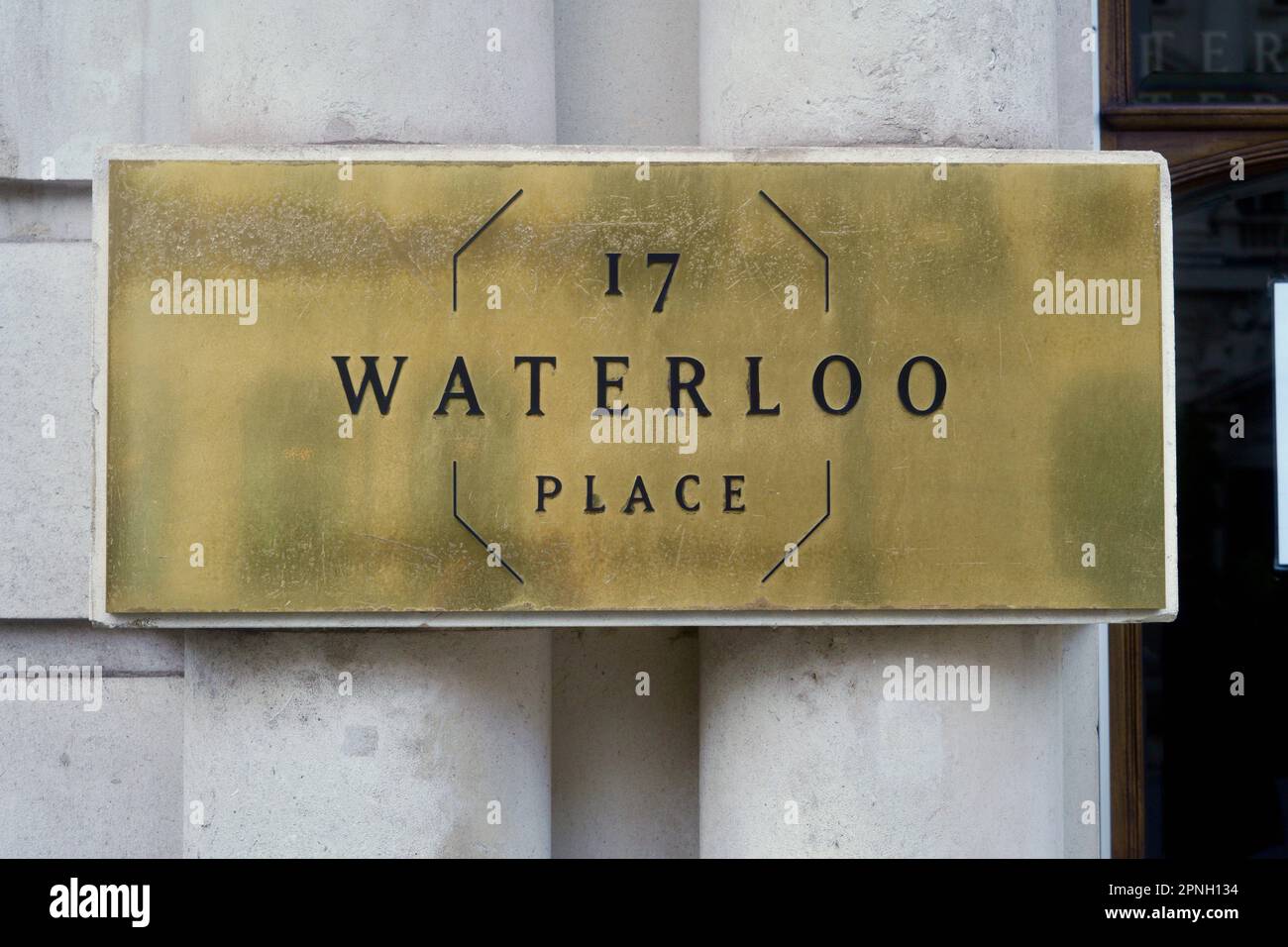 London cityscape, famous landmarks, street signs and architecture Stock ...