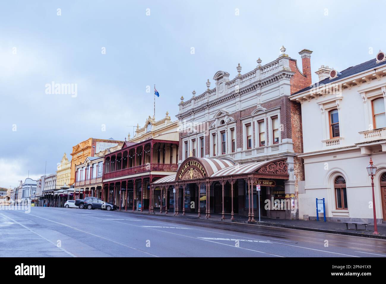 BALLARAT, AUSTRALIA - April 8 2023: The iconic architecture of the ...