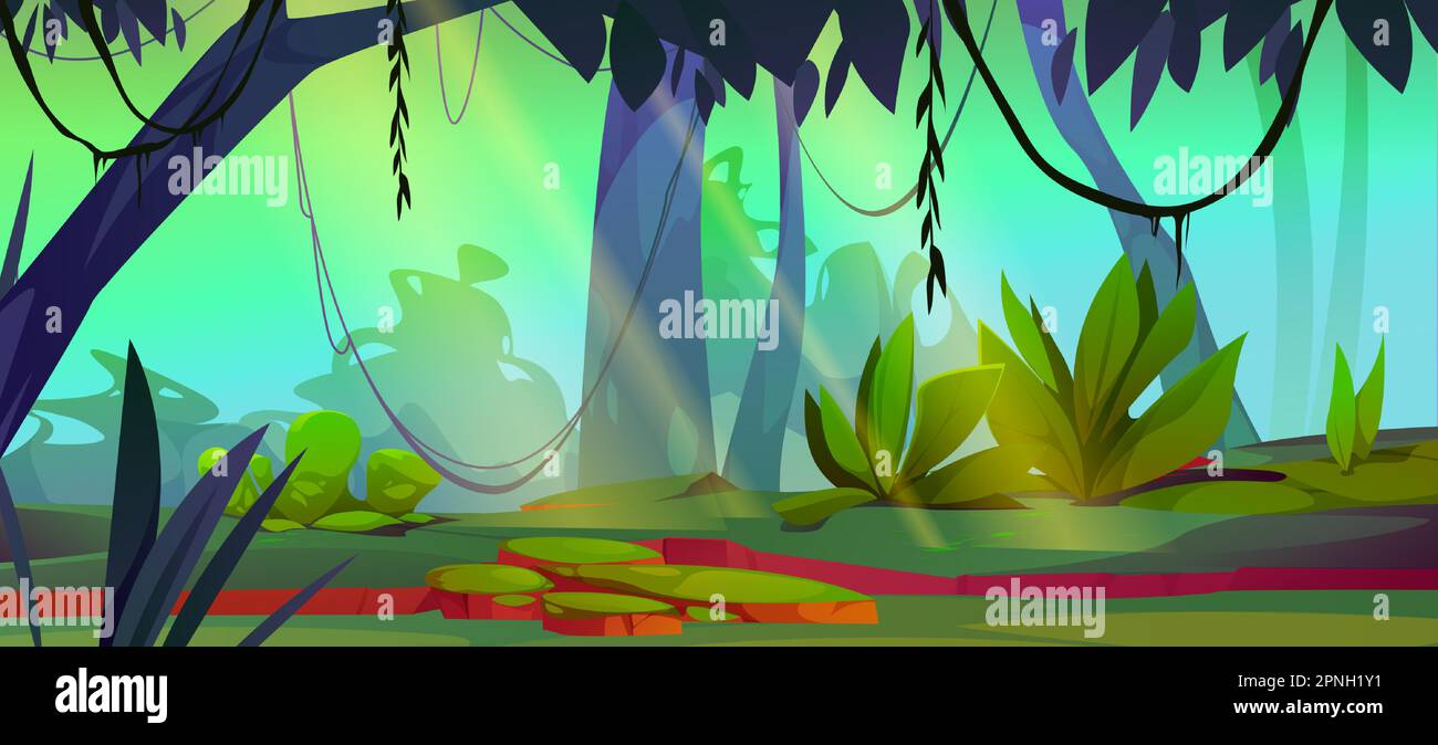 Amazon Rainforest Background Animated