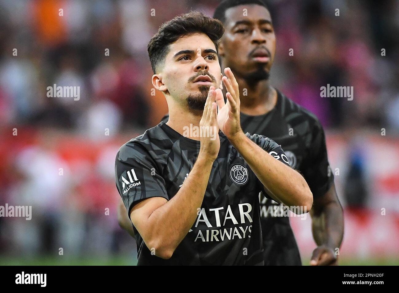 Vitor MACHADO FERREIRA (Vitinha) of PSG during the French championship ...