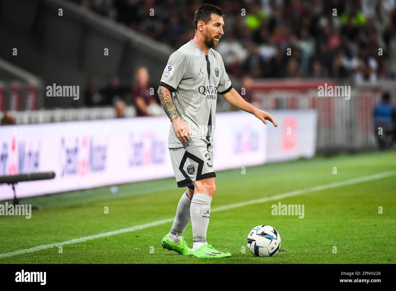 Lionel (Leo) MESSI of PSG during the French championship Ligue 1 ...