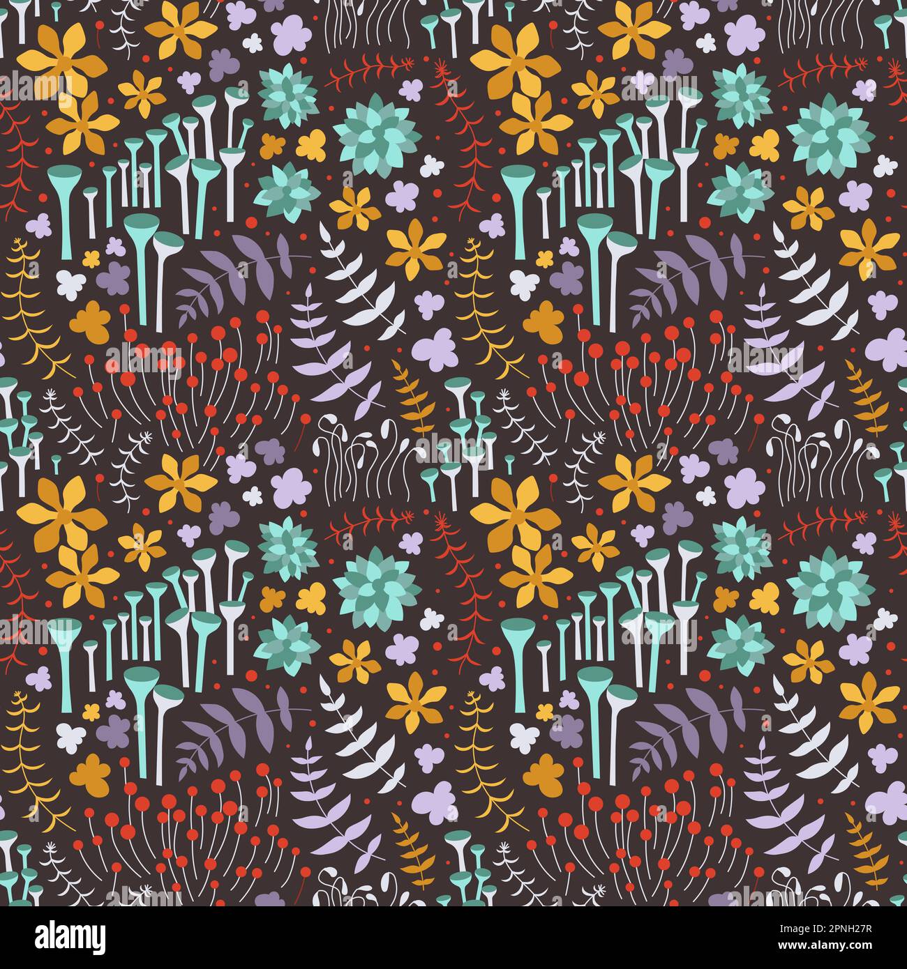 Sphagnum moss leaf Stock Vector Images - Alamy