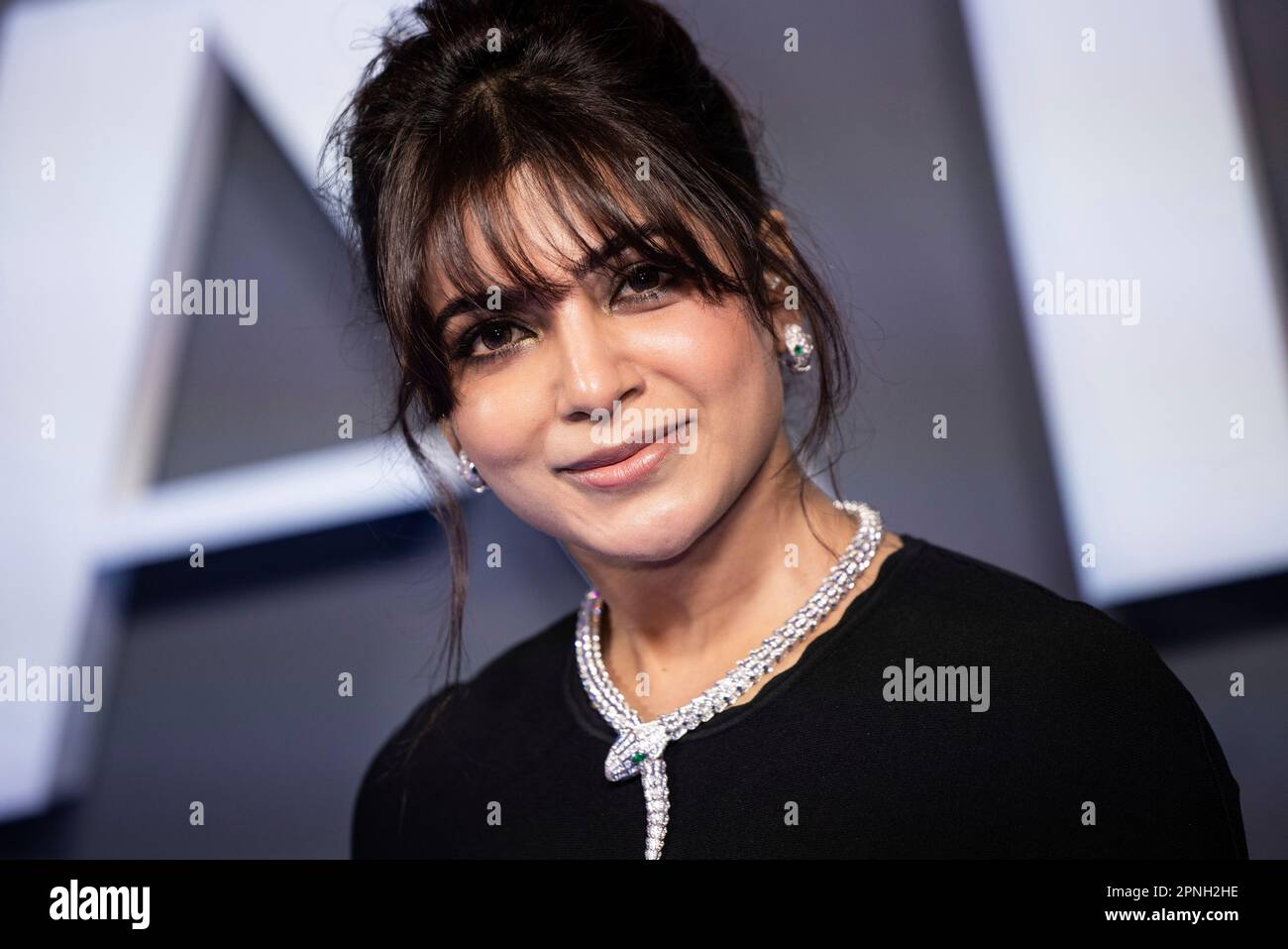 Samantha Ruth Prabhu poses for photographers upon arrival at the ...