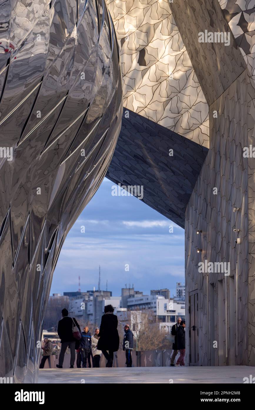 The Philharmonie de Paris concert hall by Jean Nouvel, 2015, Paris ...