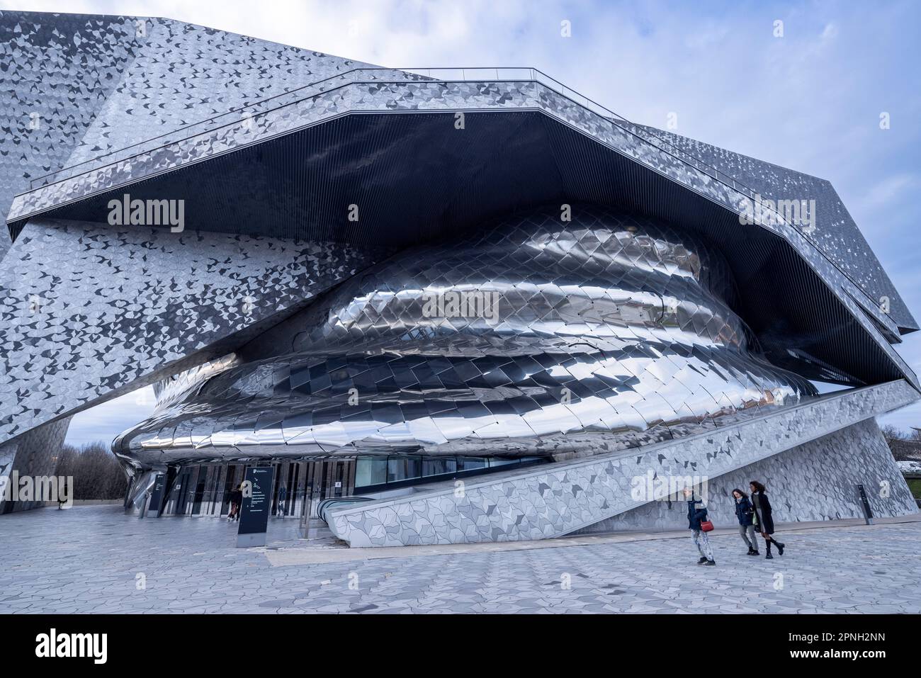 The Philharmonie de Paris concert hall by Jean Nouvel, 2015, Paris ...