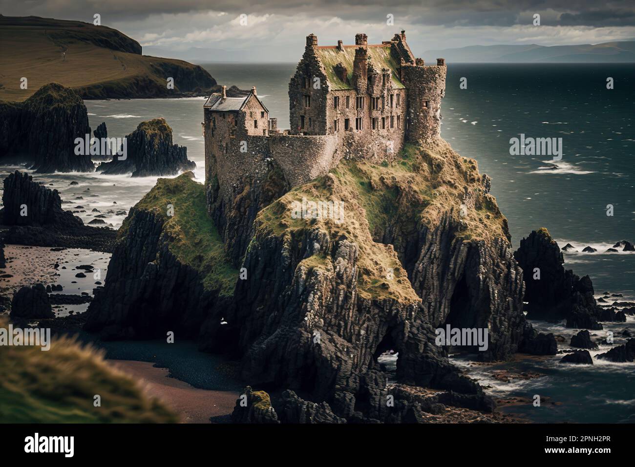 Medieval Majesty on the Scottish Coast: Exploring an Ancient Castle's ...