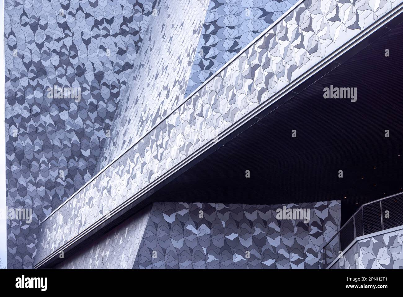 The Philharmonie de Paris concert hall by Jean Nouvel, 2015, Paris ...