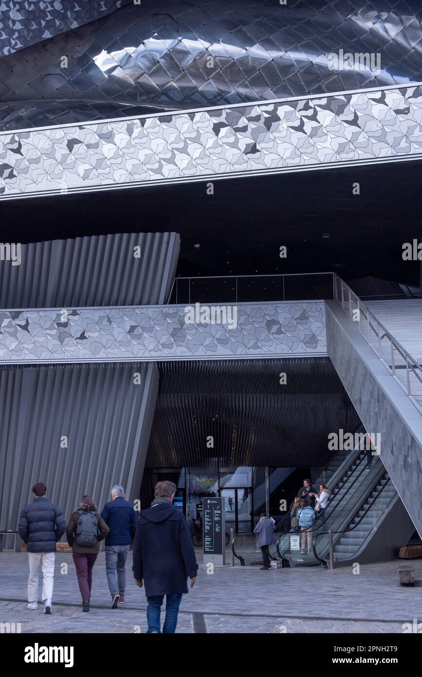 The Philharmonie de Paris concert hall by Jean Nouvel, 2015, Paris ...
