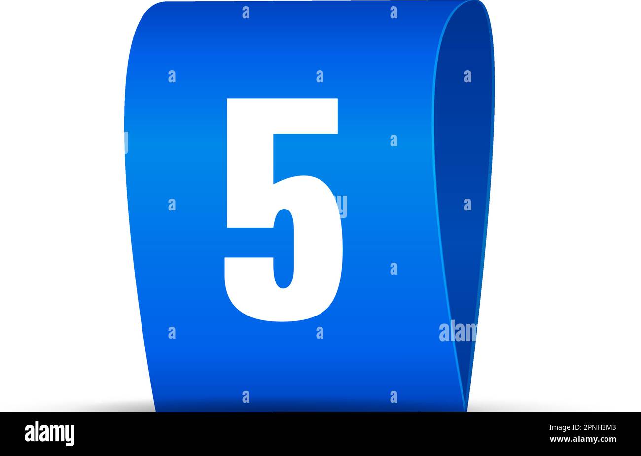 Number 5 vector vectors hi-res stock photography and images - Alamy