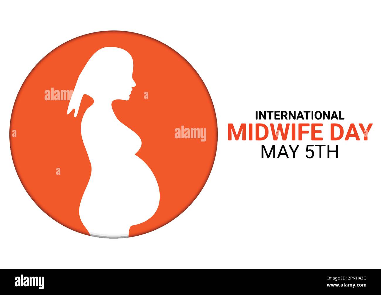 International midwife day. May 5. Design background. Vector ...