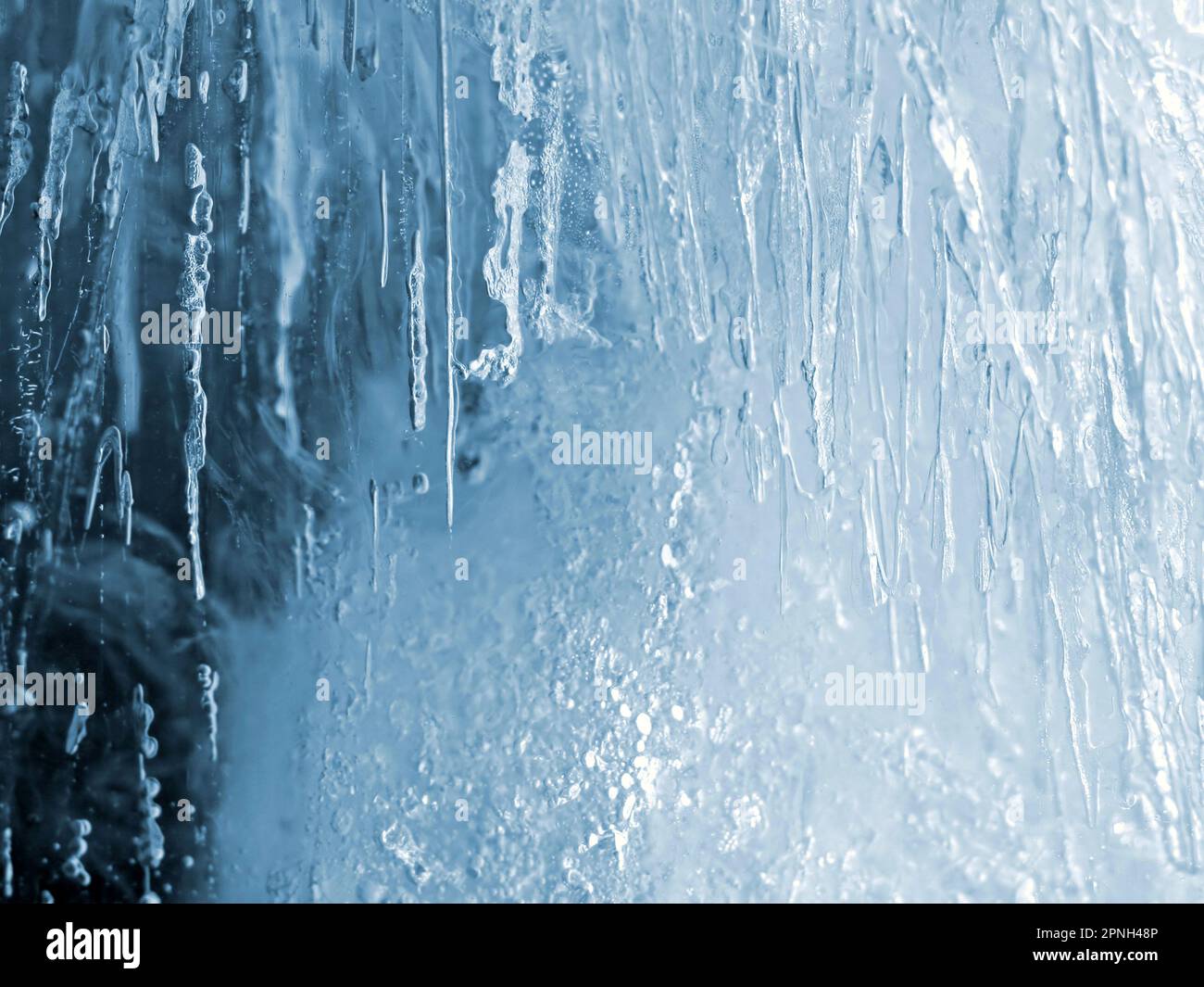 closeup of blue ice background Stock Photo - Alamy