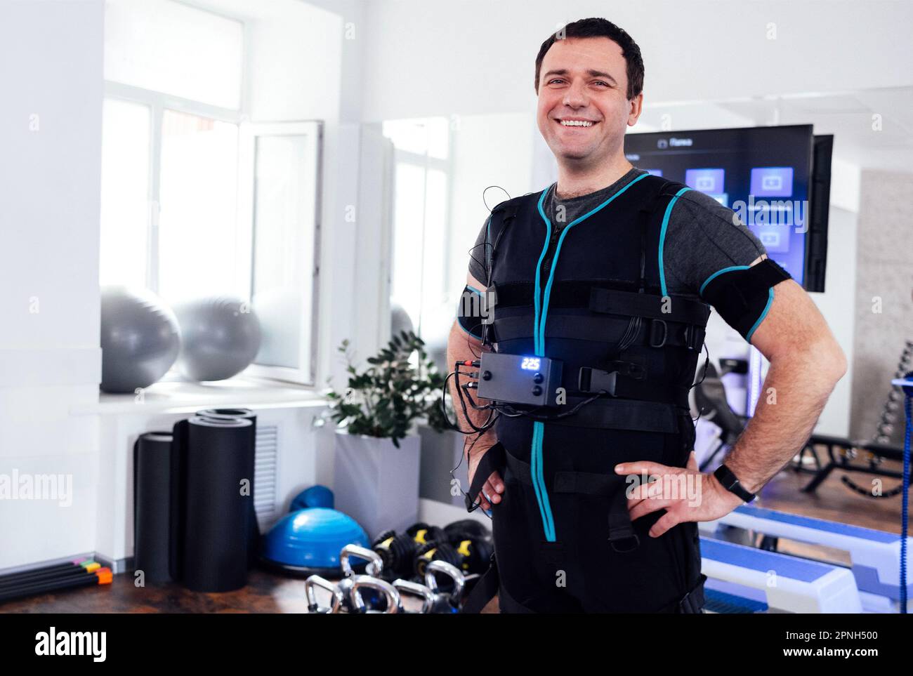 Ems workout gym hi-res stock photography and images - Alamy