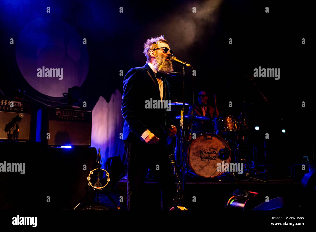 MILAN, ITALY - APRIL 18: Mark Oliver Everett aka Mr. E of EELS performs ...