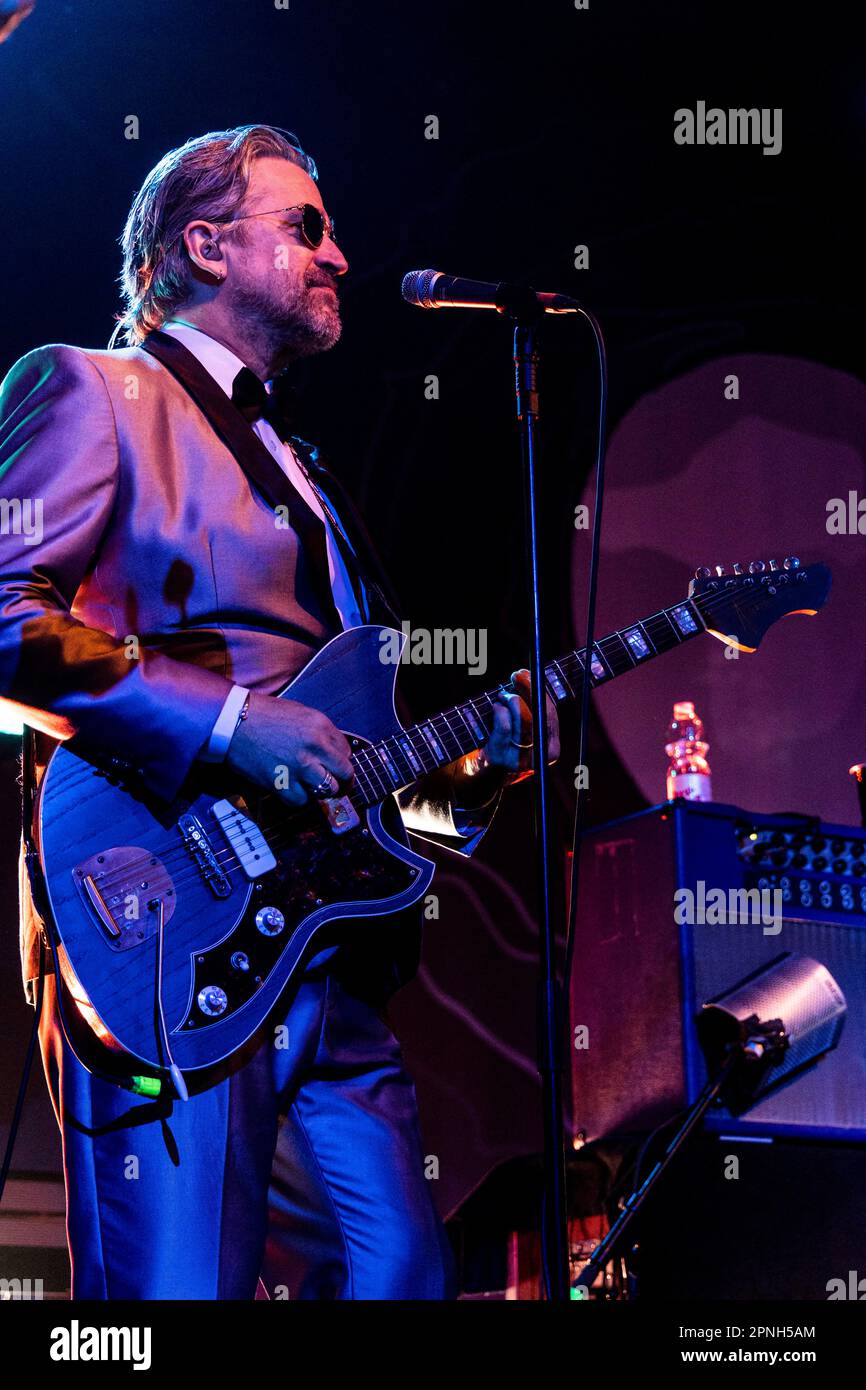 MILAN, ITALY - APRIL 18: Jeff Lyster aka The Chet of EELS performs at ...