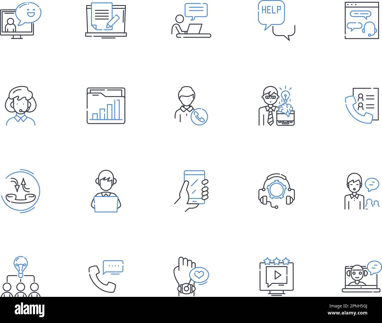 Verbalization Line Icons Collection Expression Articulation Utterance Vocables Enunciation