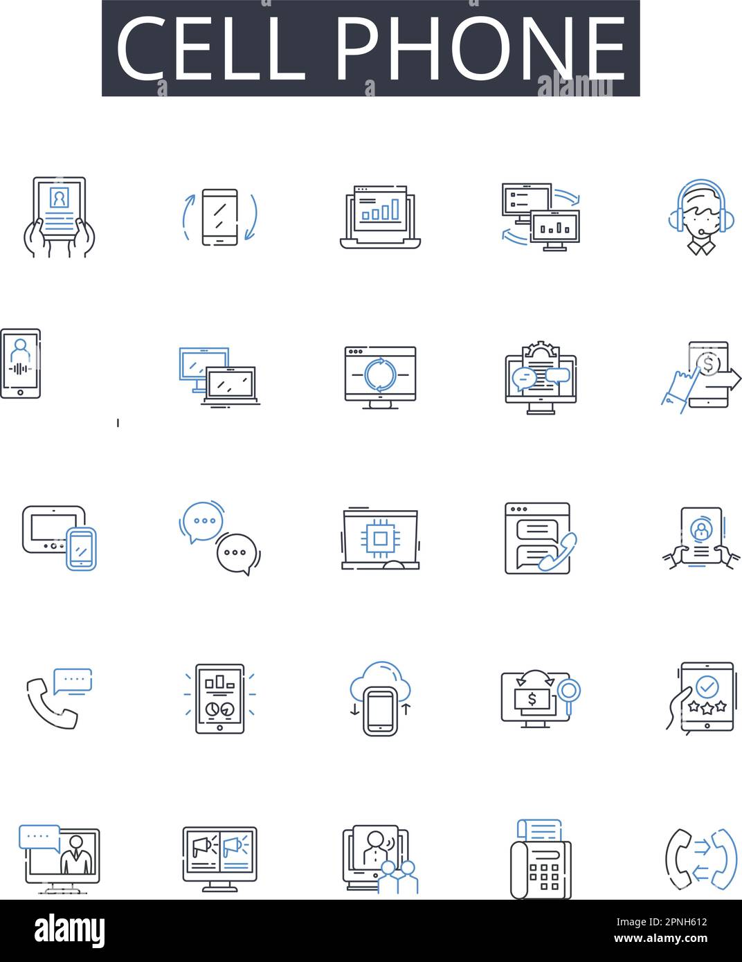 Mobile ph Stock Vector Images - Alamy