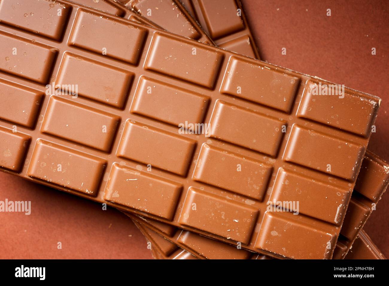 Close-up of milk chocolate bars Stock Photo - Alamy