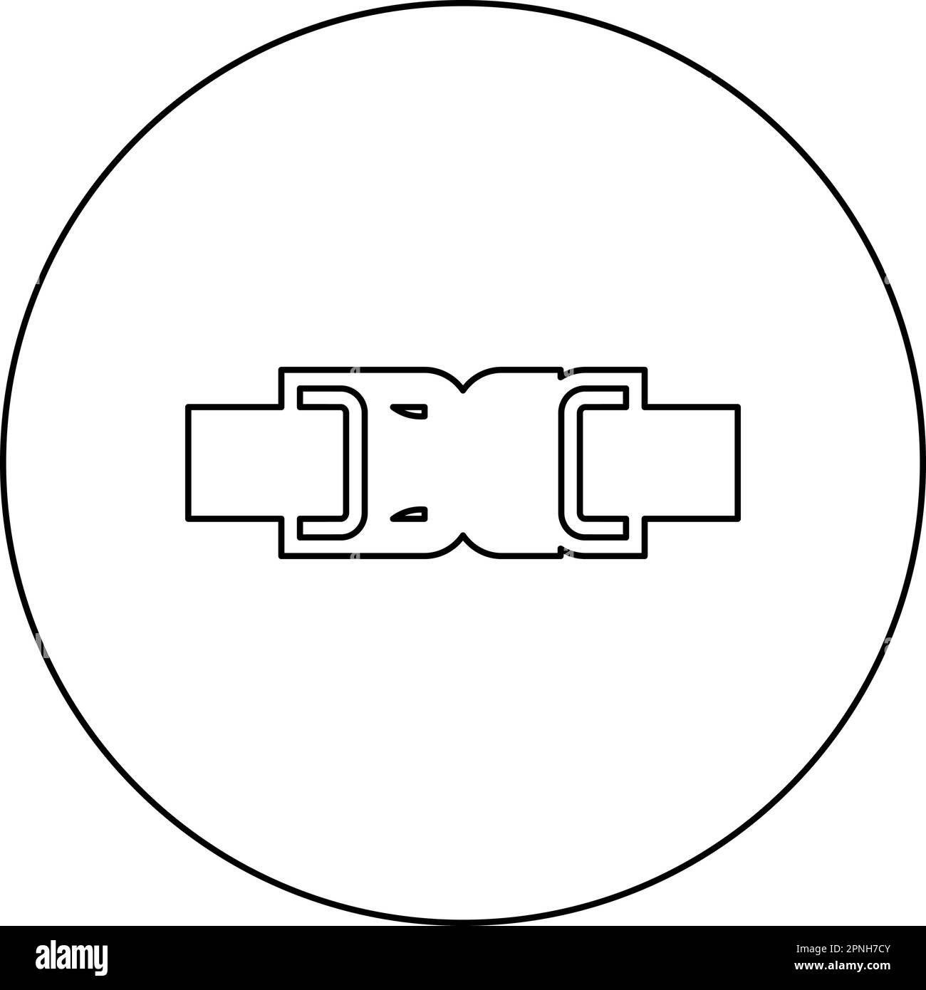 Buckle fastener clasp furniture for clothes system of fast snap join ...