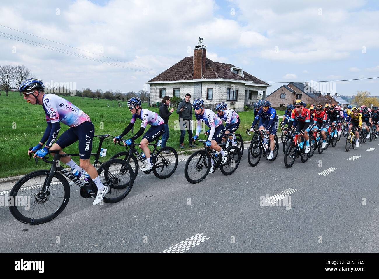 Huy, Belgium. 19th Apr, 2023. Latvian Krists Neilands of Israel-Premier ...